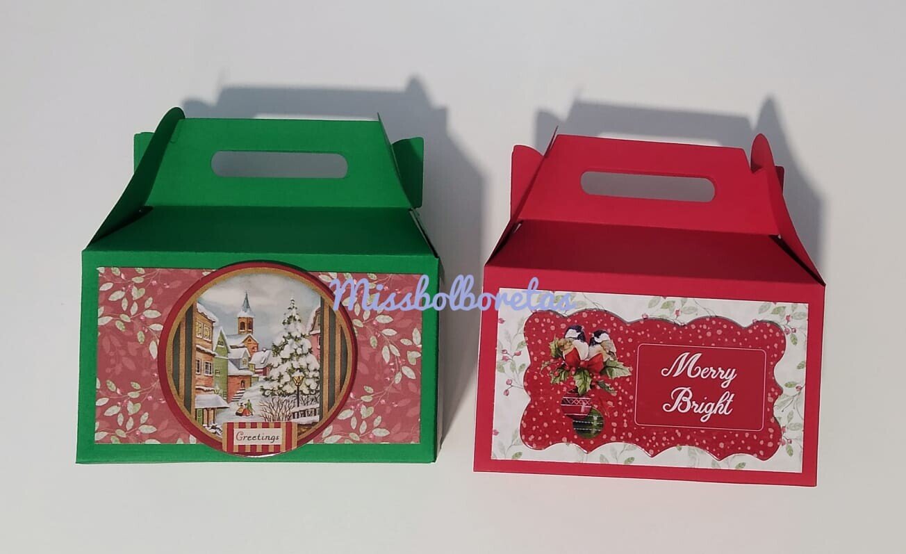 Cajita Dulce Navidad Missbolboretas